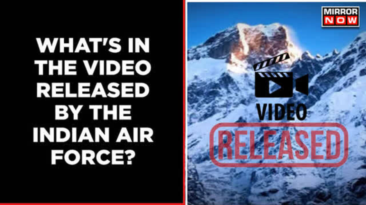 Uttarakhand Tragedy: Video Released By Air Force; Rescue Operation ...