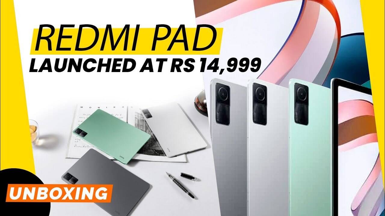 Redmi Pad launched in India I Starts at Rs 14,999 | Times Now