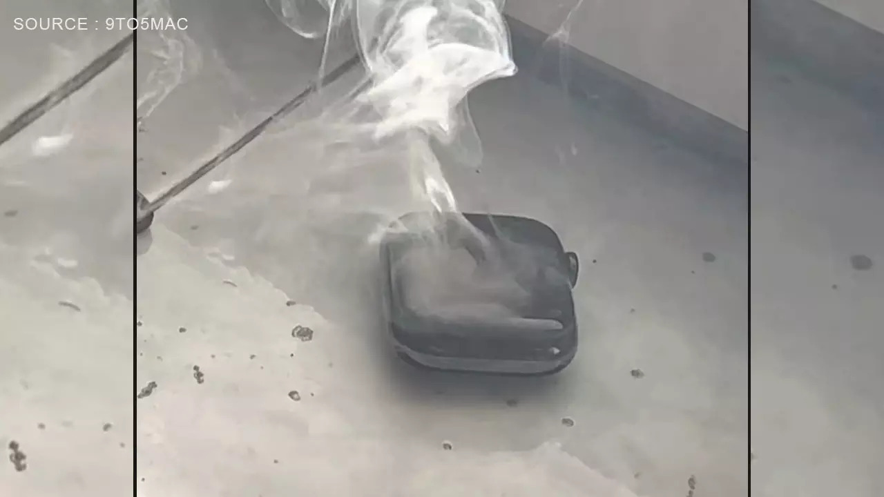 Apple Watch Overheats and blows up, the user lands up in Emergency ...
