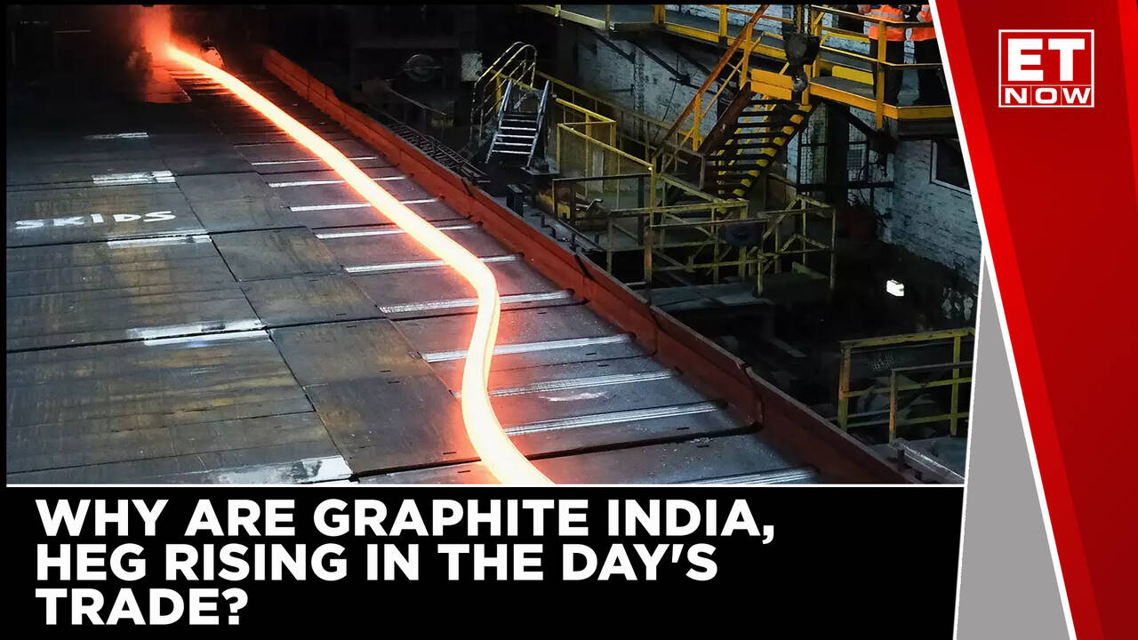 Why Are Graphite India, HEG rising in the day's trade? | Times Now