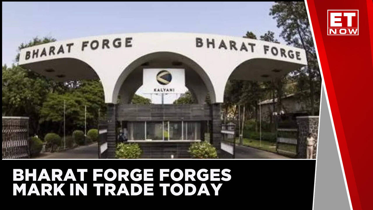 Bharat Forge forges a mark in trade today; Here’s why! | Times Now