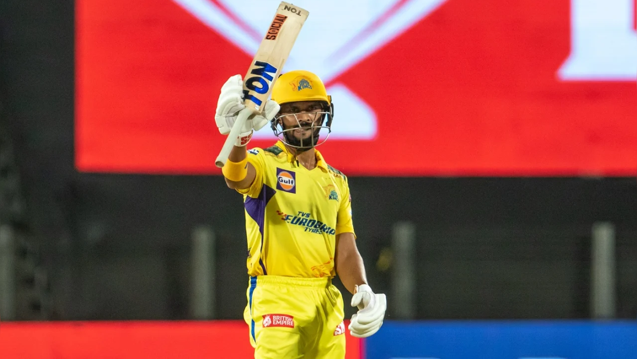 Start the whistles: CSK rejoice after Ruturaj Gaikwad gets his maiden ...