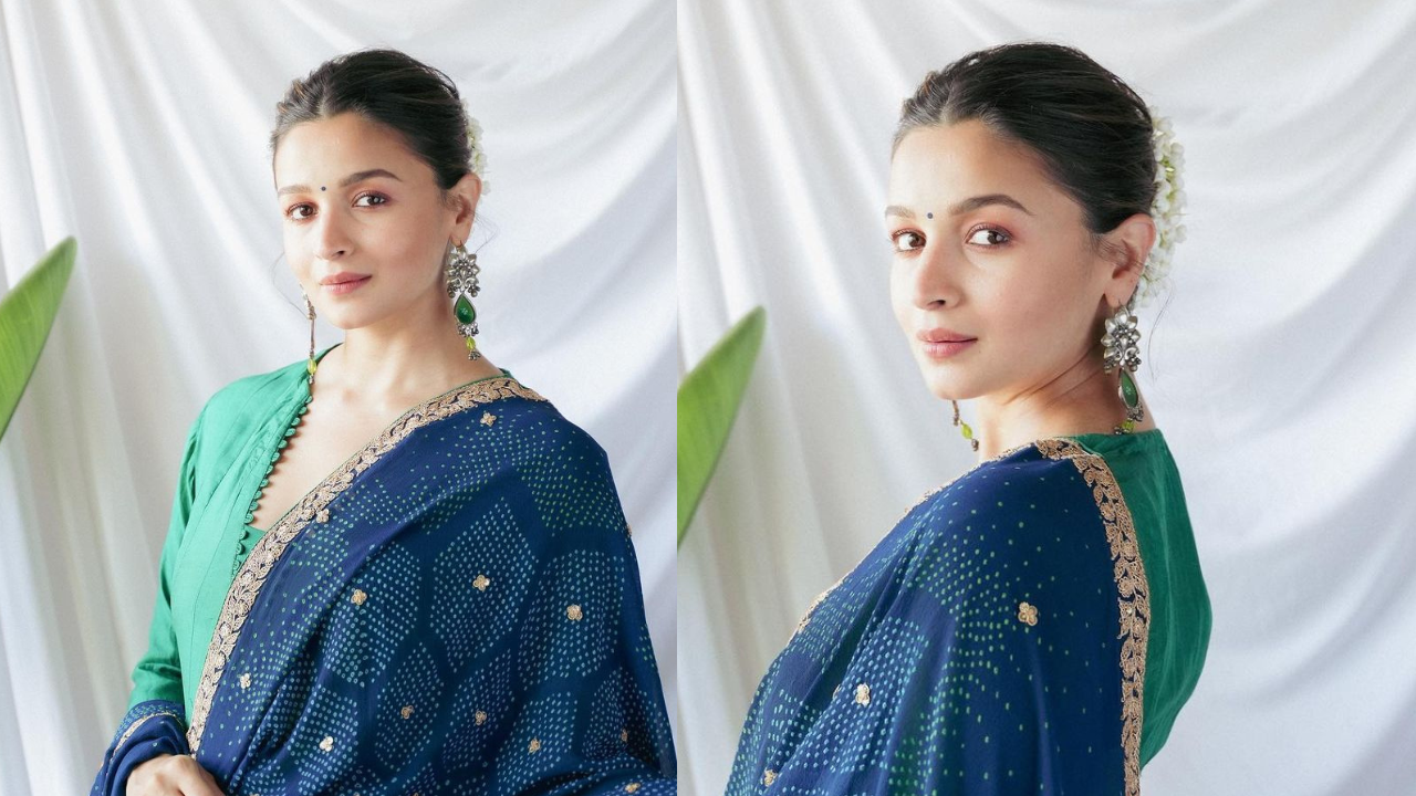 Alia Bhatt's breezy ethnic suit with anarkali pattern worth Rs 80,000 ...