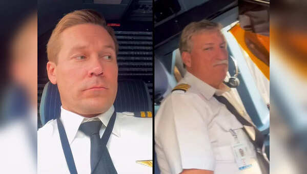 ‘When Dad becomes boss’ | Father-son pilot duo flies plane together in ...