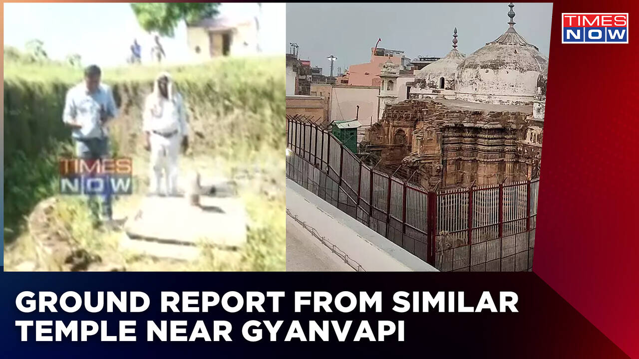 Times Now Travels To Temple Near Gyanvapi, Temple Is As Old As Gyanvapi & Share Similarities ...
