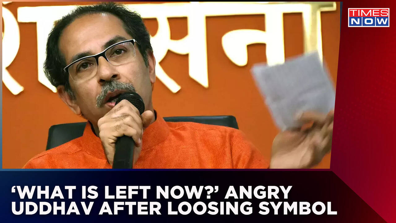 'Shivsainik's' Tears Are Of Anger,' Uddhav Thackeray Reacts Over Shiv ...