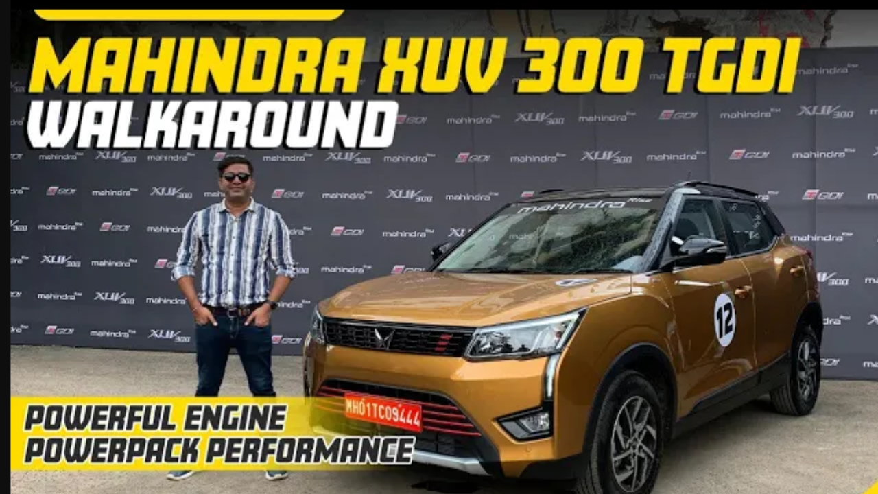 Mahindra XUV300 Turbo Sport Launched with New TGDi Engine at 10.35 L ...