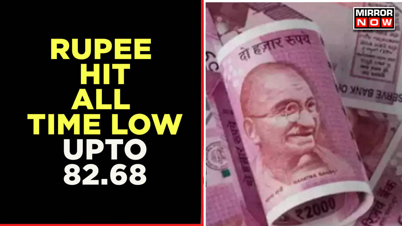 Rupee All Time Low | Rupee Fell Down 38 Paise Against Dollar | English ...