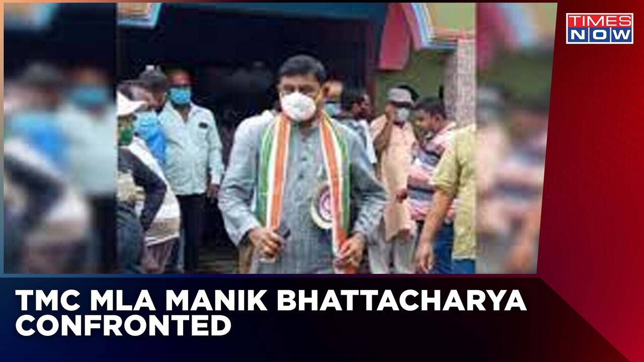Times Now Confronts TMC Leader Manik Bhattacharya, Arrested In Bengal Scam Case | English News ...
