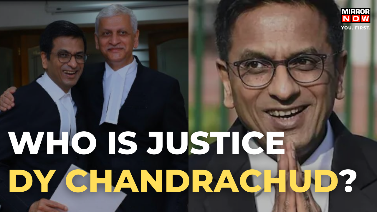 Who Is Justice Chandrachud | CJI UU Lalit Recommends Justice DY ...