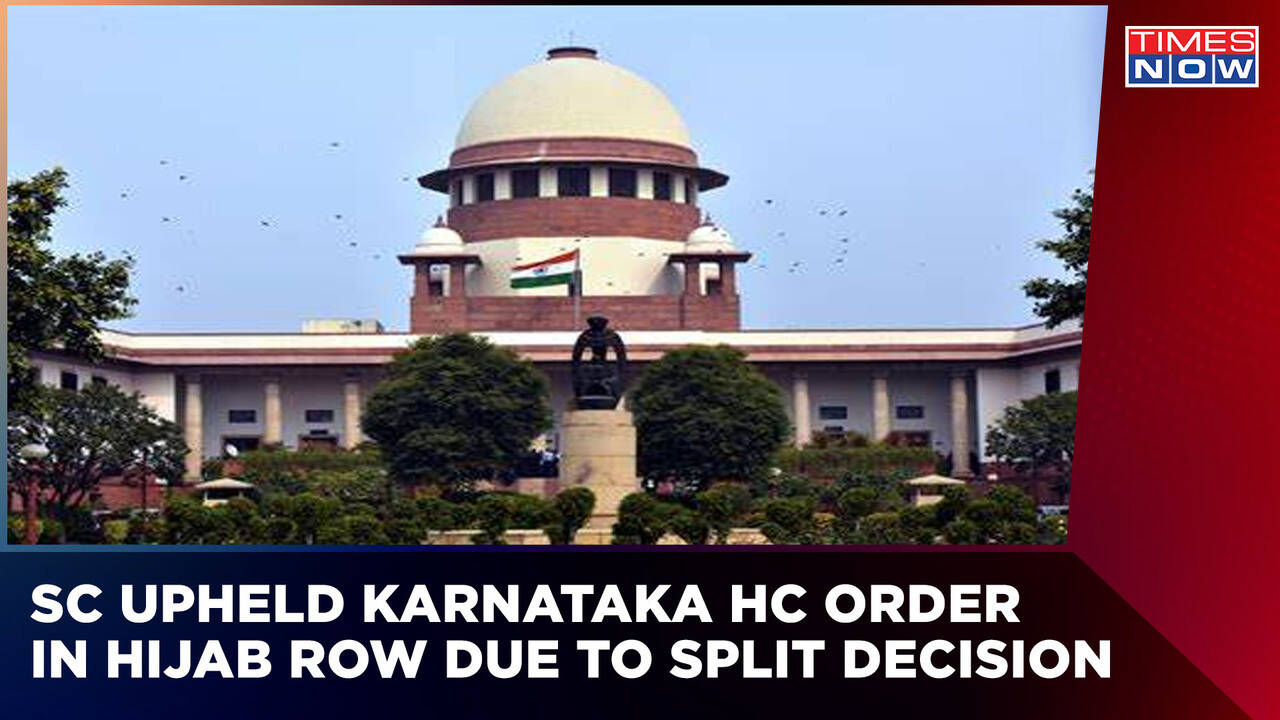 Karnataka Hijab Row: Hijab Case To Deferred To CJI UU Lalit, After SC Gives Split Decision ...