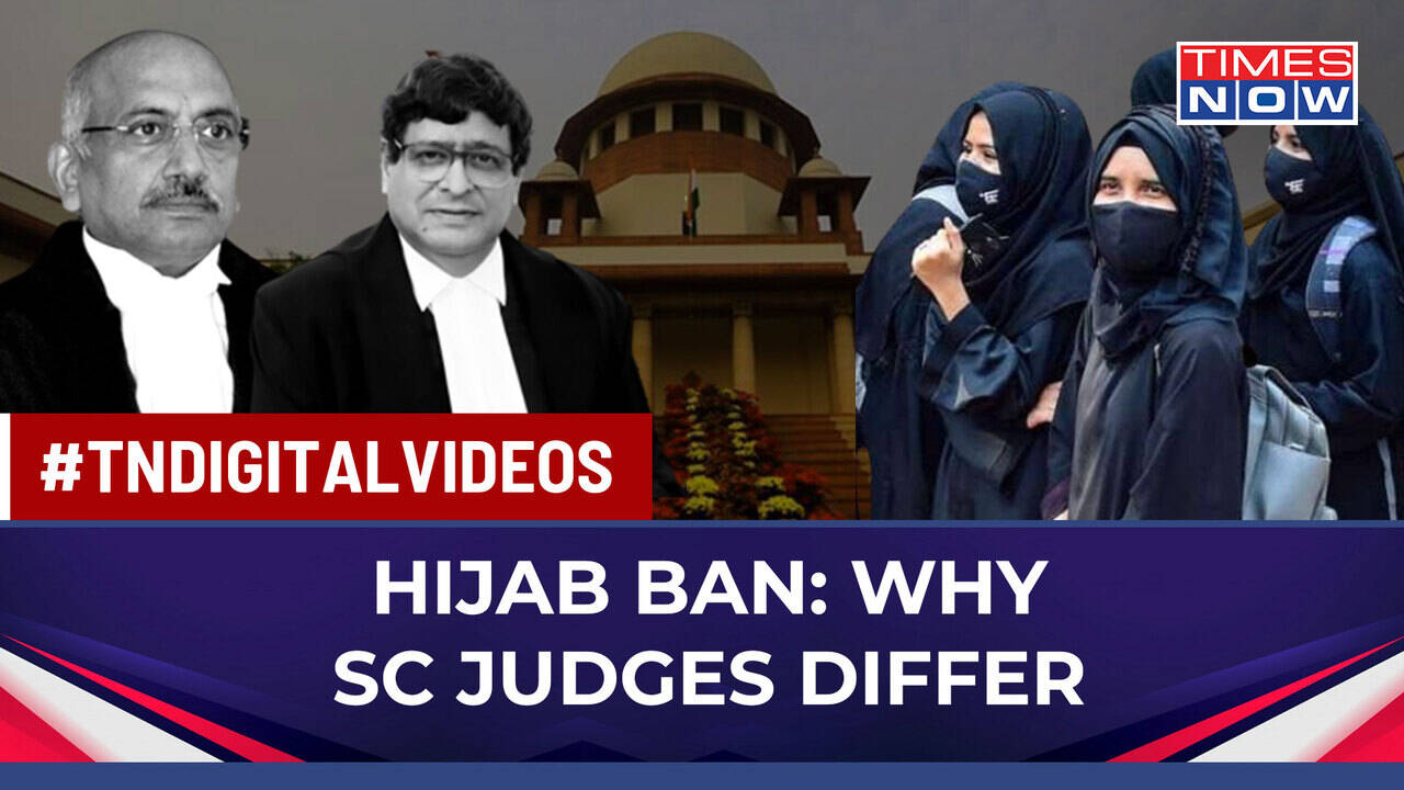 Hijab Ban Order: Why Supreme Court Gave A Split Verdict And What Does It Mean? | Times Now