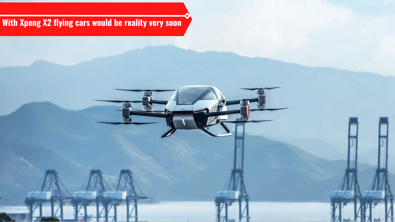 Xpeng X2 flying taxi is here to save you from daily traffic woes