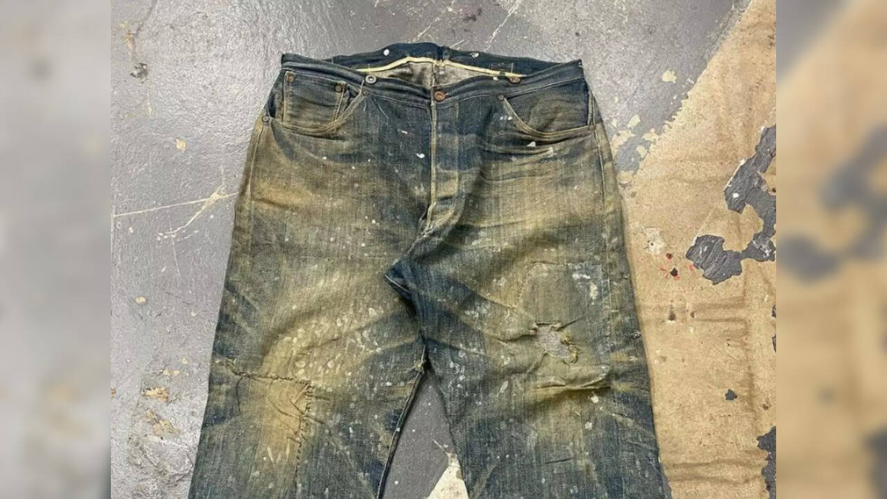These dirty Levi’s jeans from 1880s just sold for Rs 71 lakh, can be ...