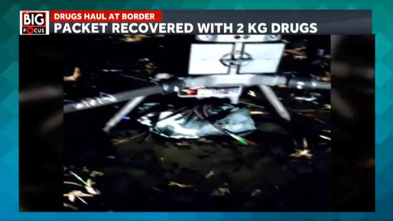Pakistan's Nefarious Plot busted! BSF shoots down drone carrying drugs ... Pakistan's Nefarious Plot busted! BSF shoots down drone carrying drugs ...