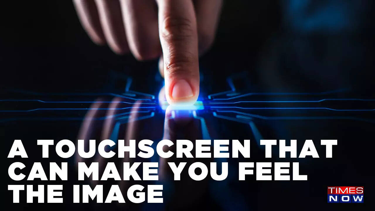 Touchscreen that lets you feel the texture of images developed by IIT ...