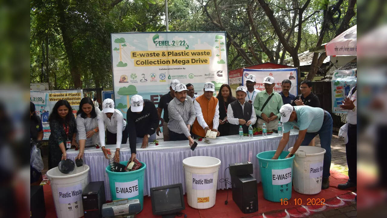 Green Pune: Mega E-waste collection drive conducted at 300 centres amid ...
