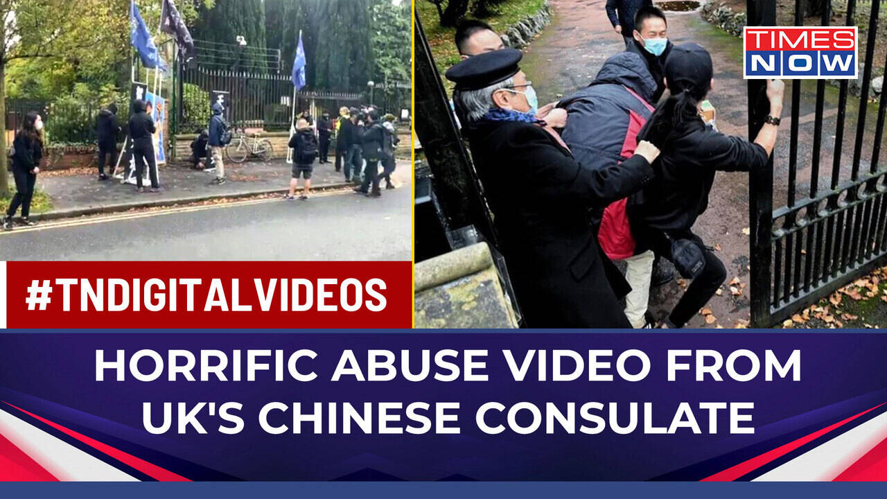 Shocking Videos Surface From UK's Chinese Consulate, Hong Kong Pro ...