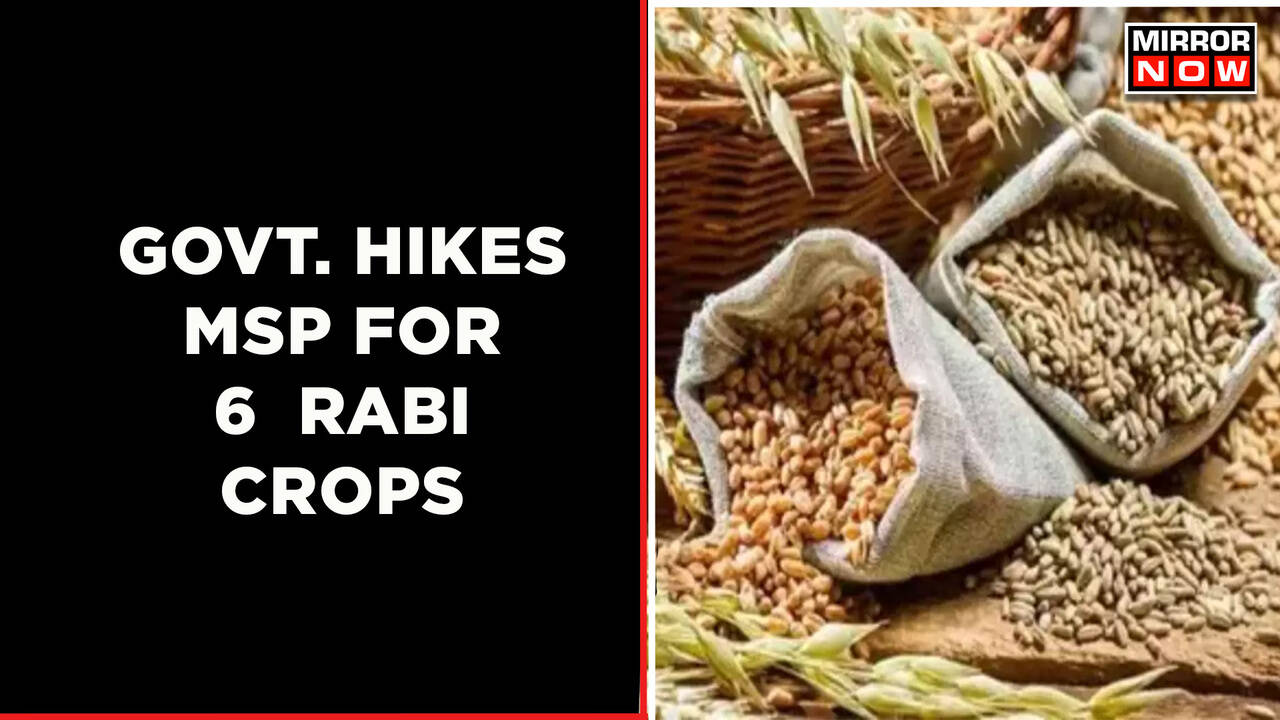 Union Minister Anurag Thakur Announces Hike In MSP For 6 Rabi Crops ...