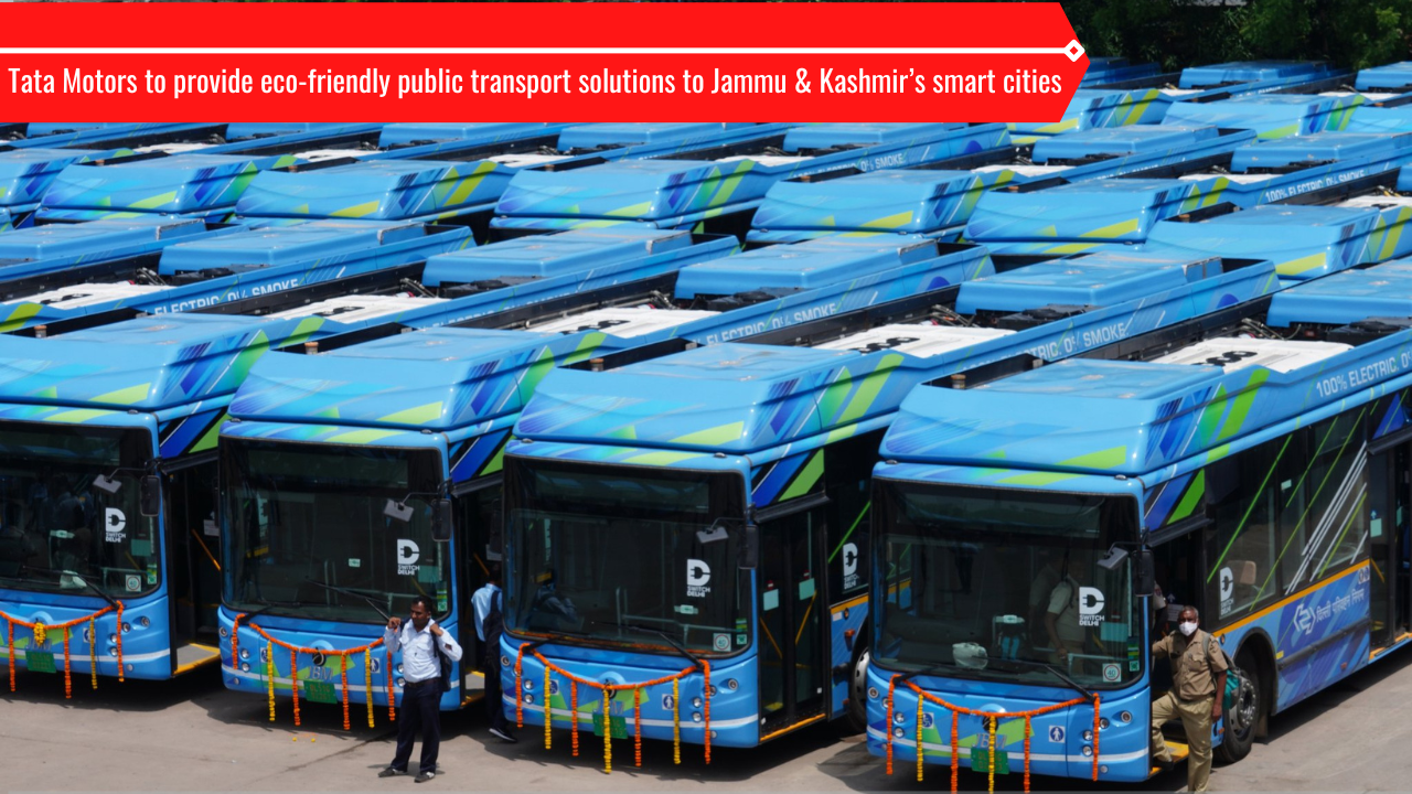 Tata Motors to provide 200 electric buses for public transport in Jammu & Kashmir’s smart cities ...