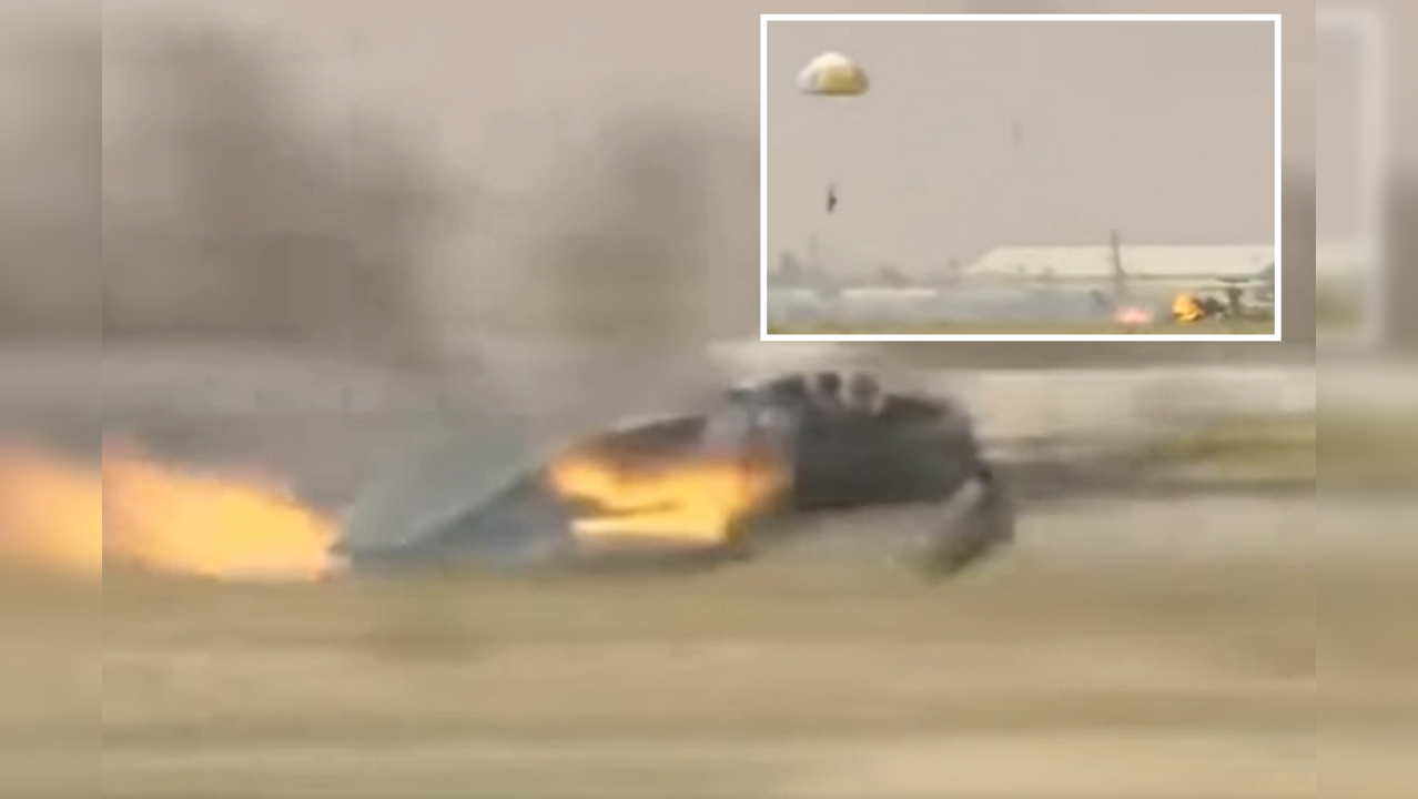 Ever seen a pilot ejecting after crash landing? When it happened 13 ...