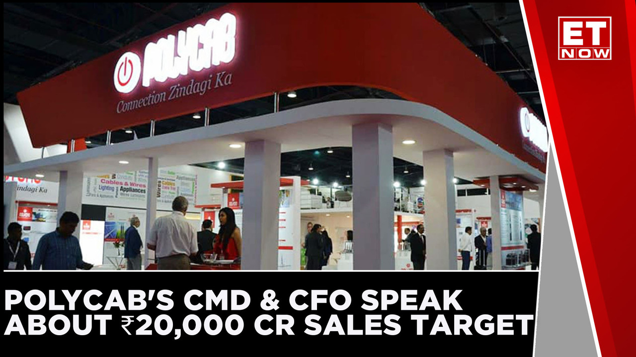 Polycab's CMD & CFO Speak About ₹20,000 Cr Sales Target | Polycab India | Times Now