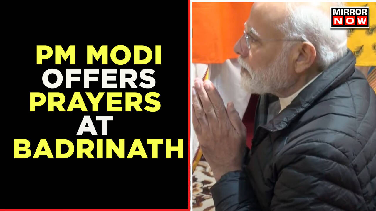 Prime Minister Narendra Modi IN Badrinath Offers Prayer At Badrinath In ...