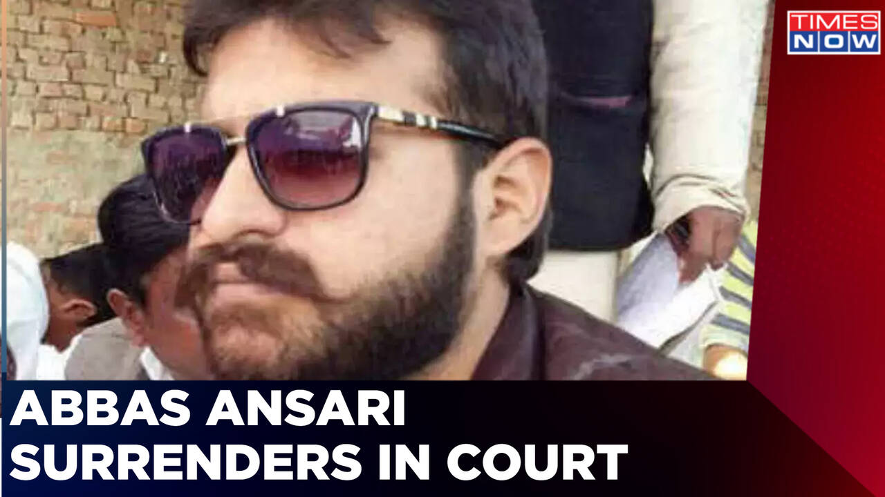 Mafia Don Mukhtar Ansari's Son Abbas Ansari Surrenders In Court | Hate Speech Case | English ...