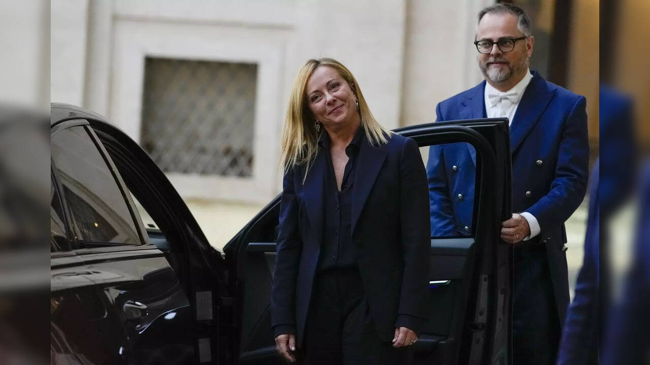 Far-right Meloni named Italy's first woman PM | World News, Times Now