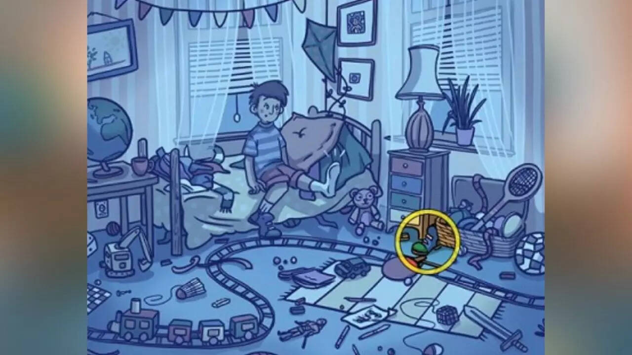 Optical illusion: People with high IQ can spot the boy's missing shoe ...