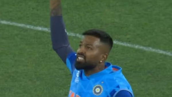 WATCH: Hardik Pandya angry, Rohit Sharma frustrated as ball hits ...