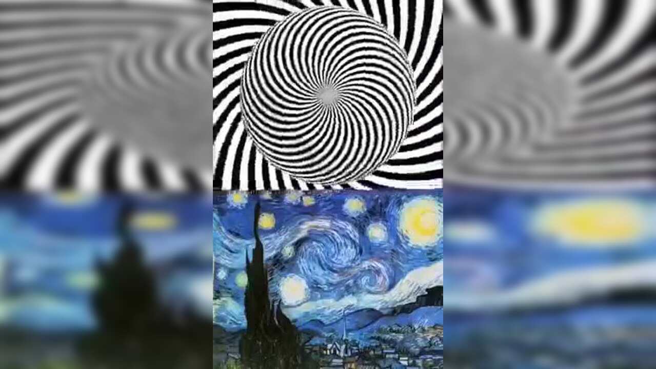 WATCH: A stunning optical illusion that brings Van Gogh's 'Starry Night ...