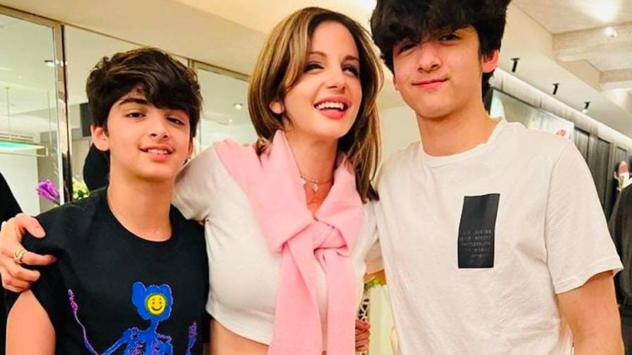 Hrithik Roshan’s ex-wife Sussanne pens heartfelt note for sons Hrehaan ...