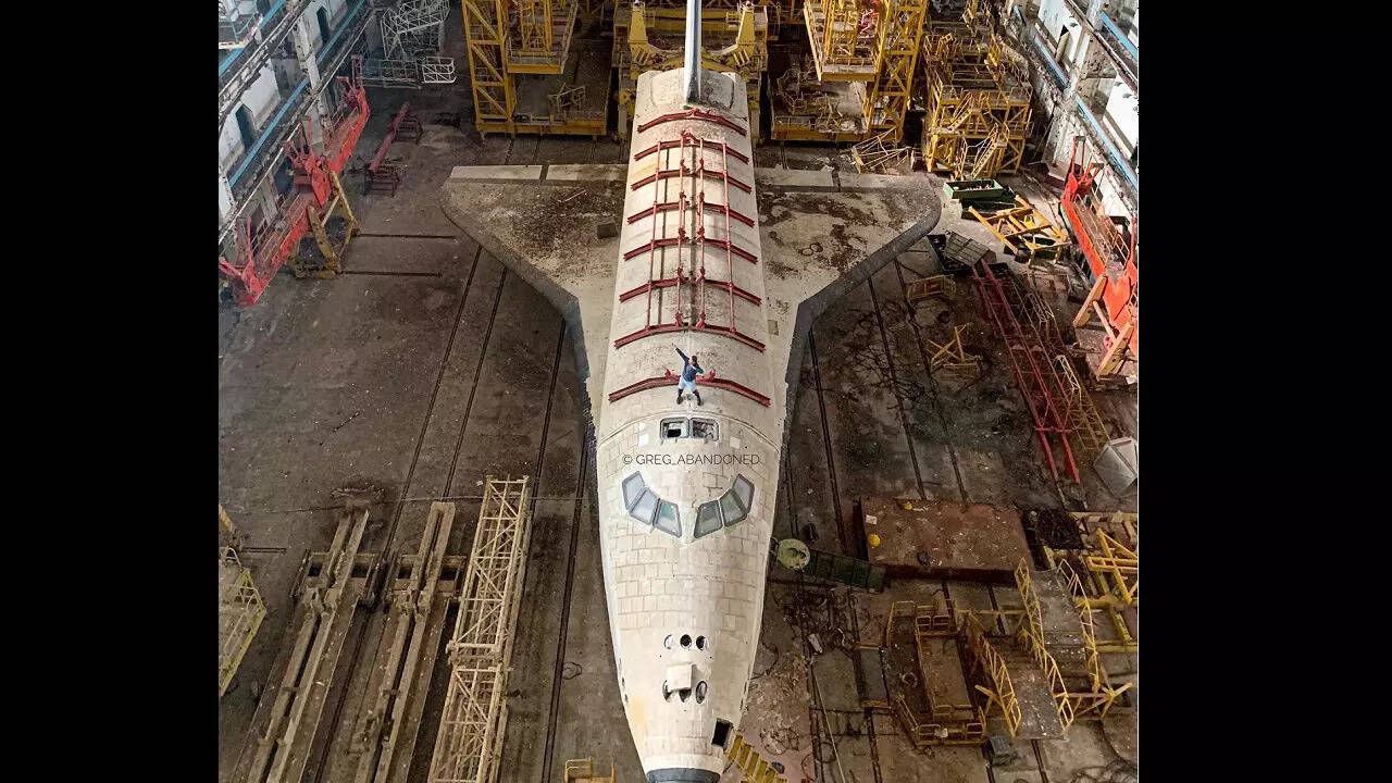Explorer finds remains of abandoned Soviet spaceship in Kazakhstan ...