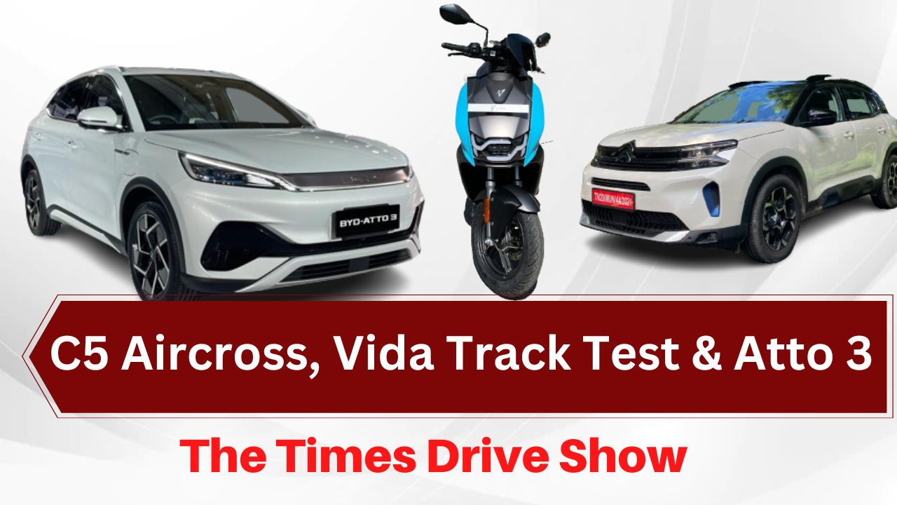 Citroen C5 Aircross, Vida Track Test and BYD Atto 3 | The Times Drive ...