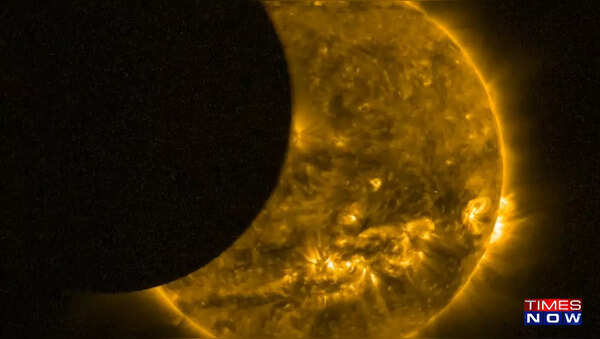 [Video] Here is how yesterday's Partial Solar Eclipse looked from space ...