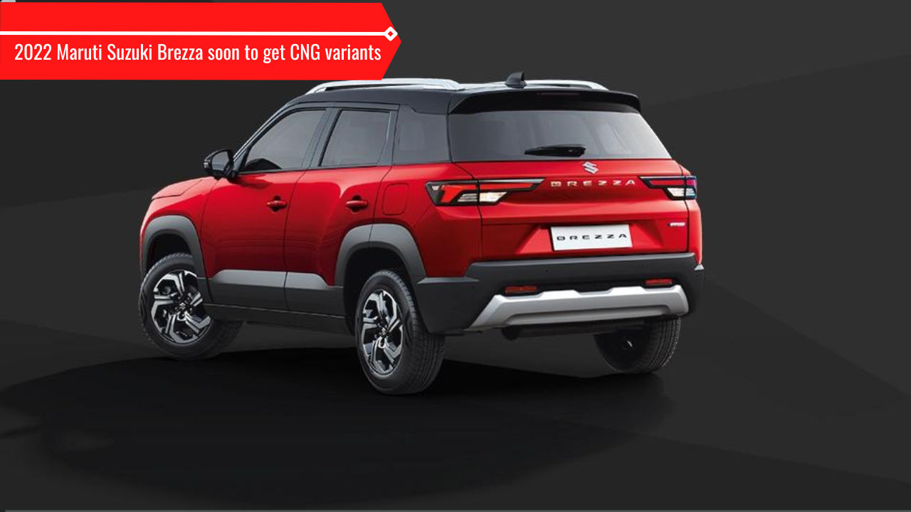 2022 Maruti Suzuki Brezza CNG variant details leaked online: Here's ...