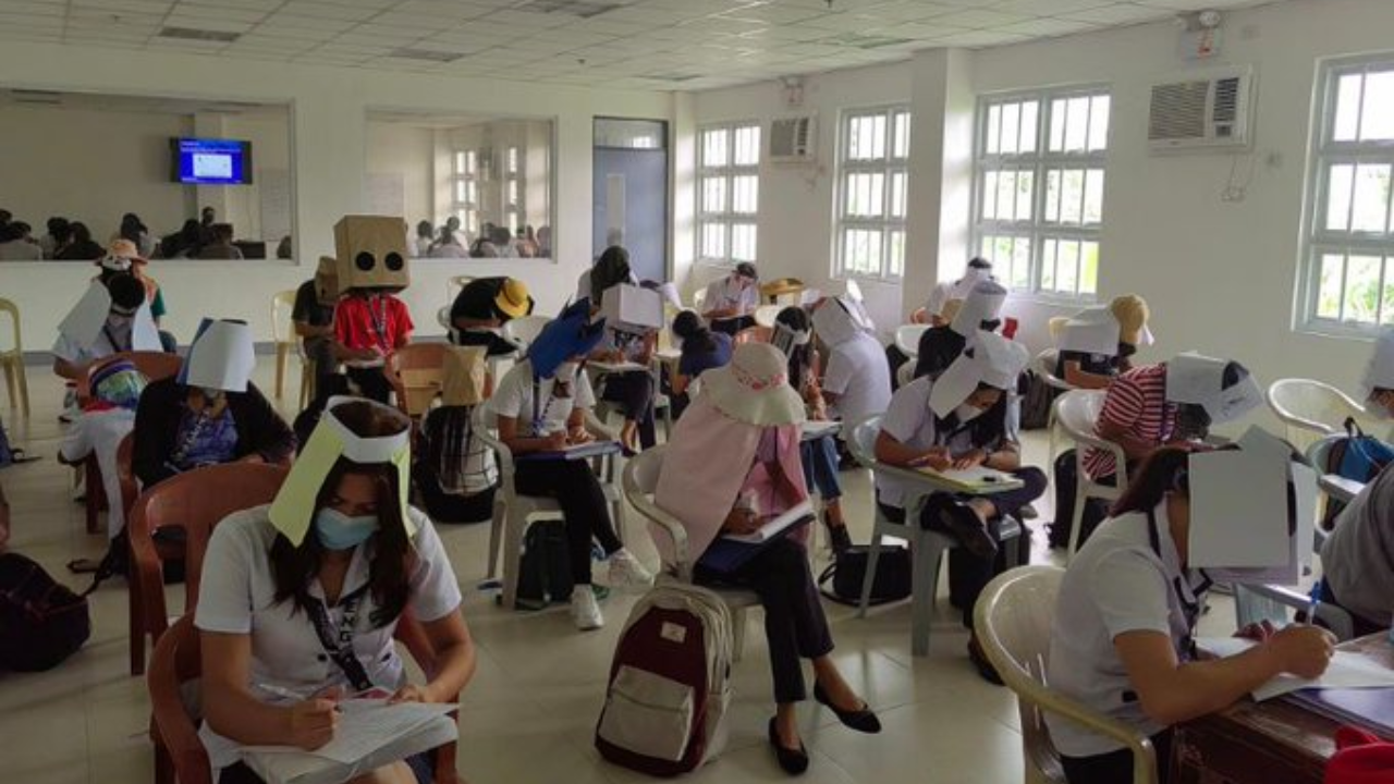 Innovative Engineers? Students in Philippines exam centre go viral for ...