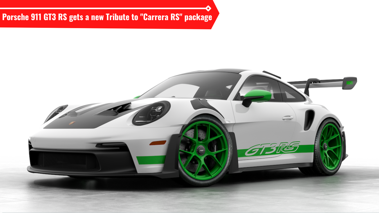 Porsche 911 GT3 RS gets a new “Tribute to Carrera RS” package: Key ...