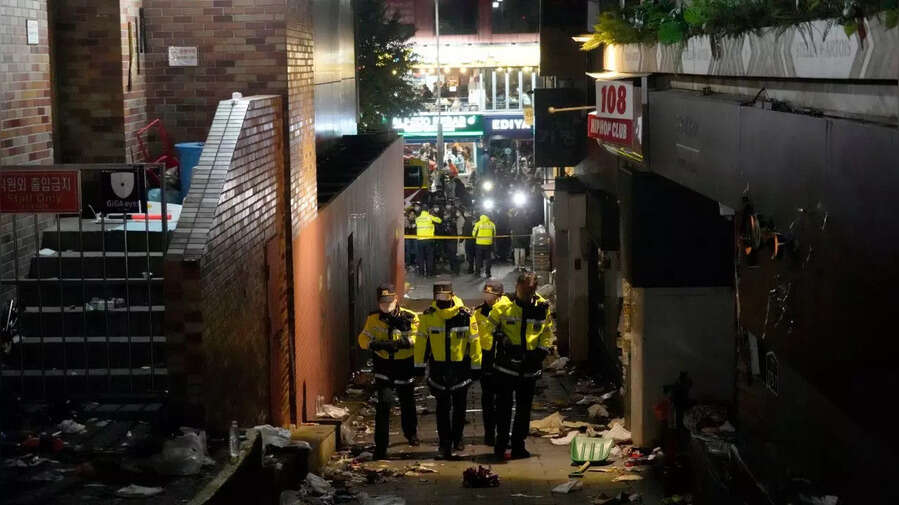 South Korea stampede: Death toll due to crowd crush during Halloween ...