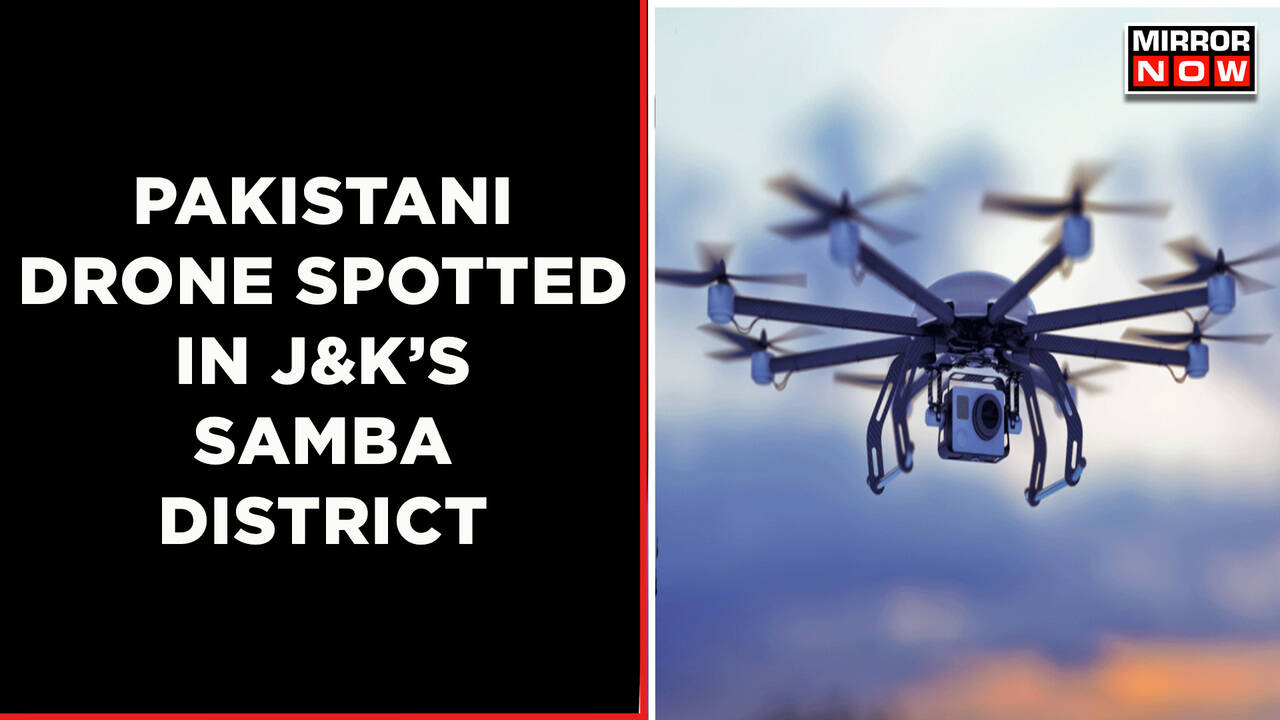 Pakistani Drone Spotted In Samba Sector Of Jammu And Kashmir | Search ...