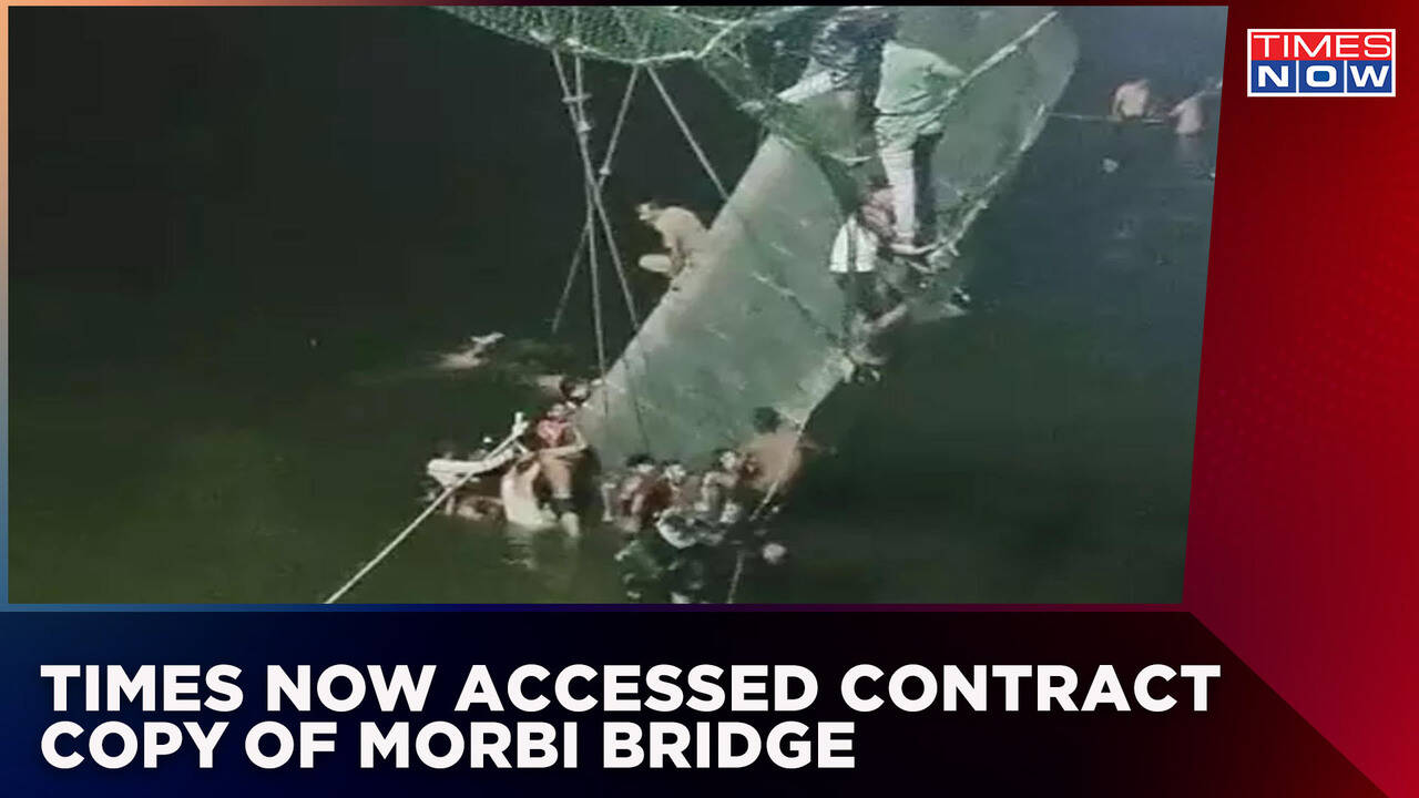 Why is Morbi Bridge In Gujarat Opened Early? | Times Now Accessed ...
