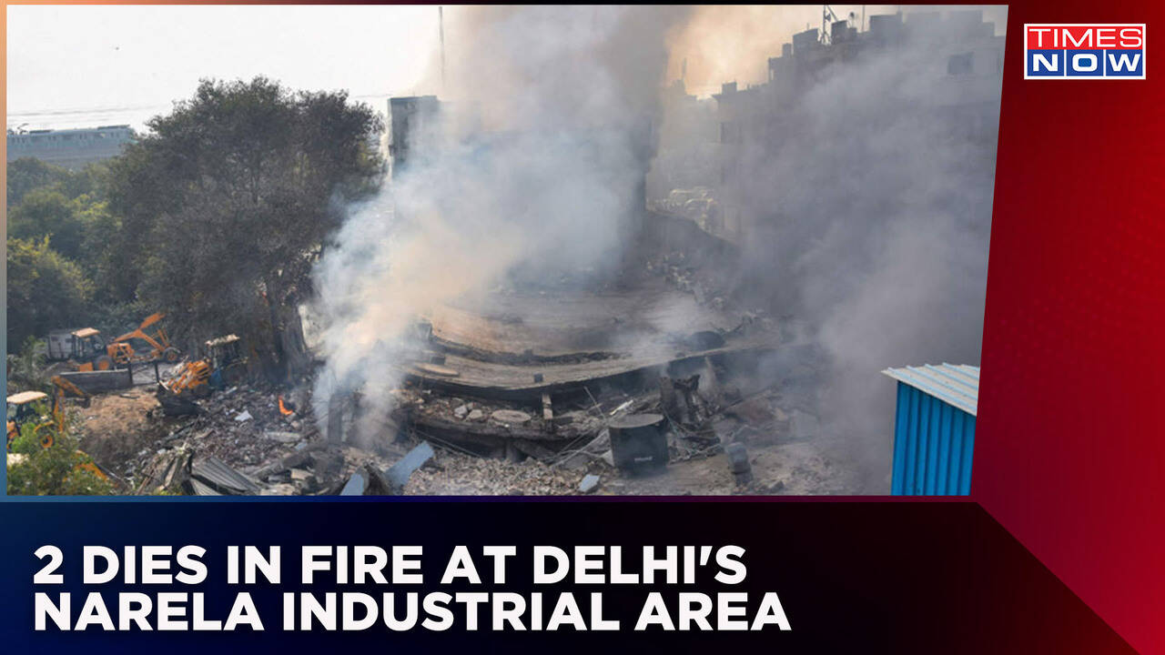 2 Dies In Fire Breaks Out At Delhi's Narela industrial Area; Few More ...