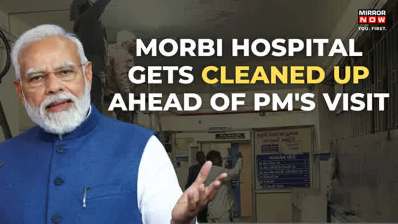 Gujarat Bridge Collapse | PM Modi To Visit Morbi | Opposition Slams Hospital 'Overnight Cleanup ...