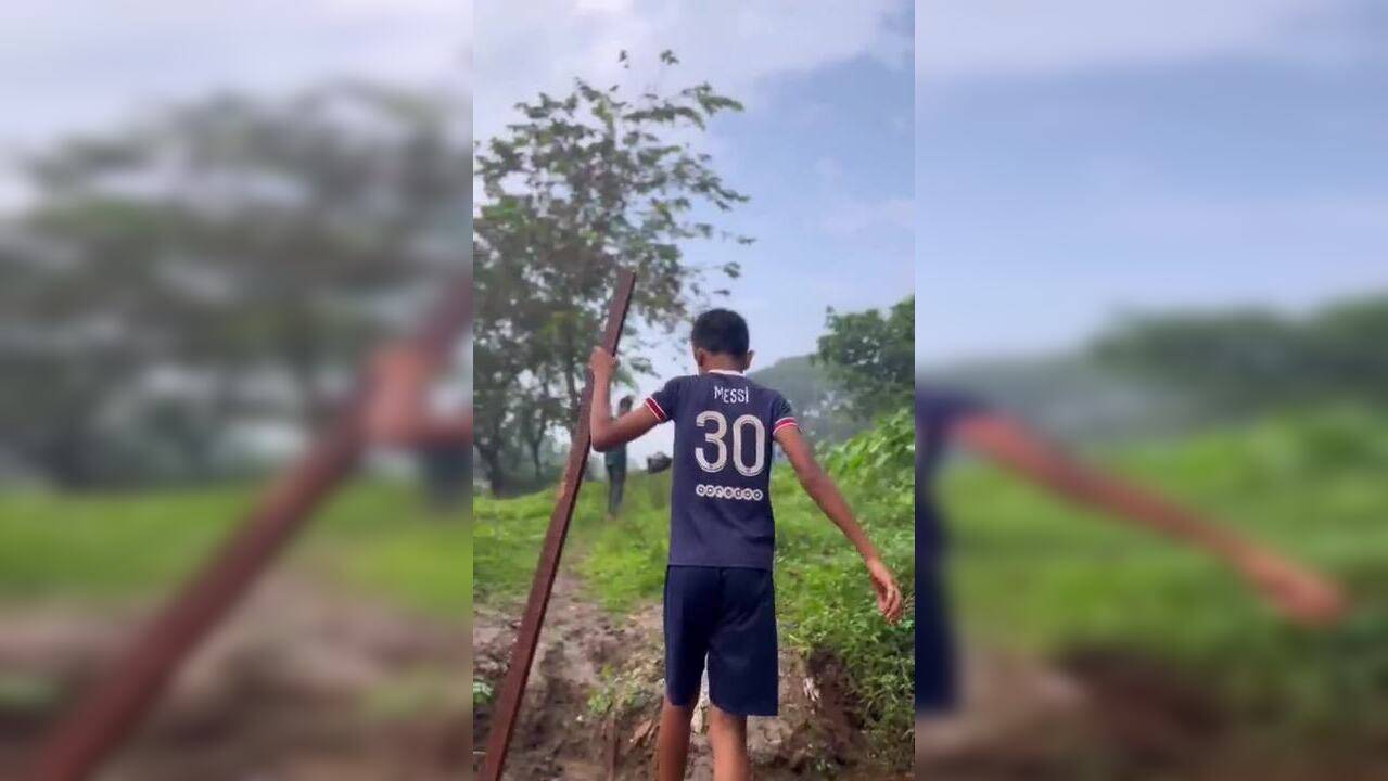 Massive Messi cut-out makes waves in Kozhikode as World Cup fever ...
