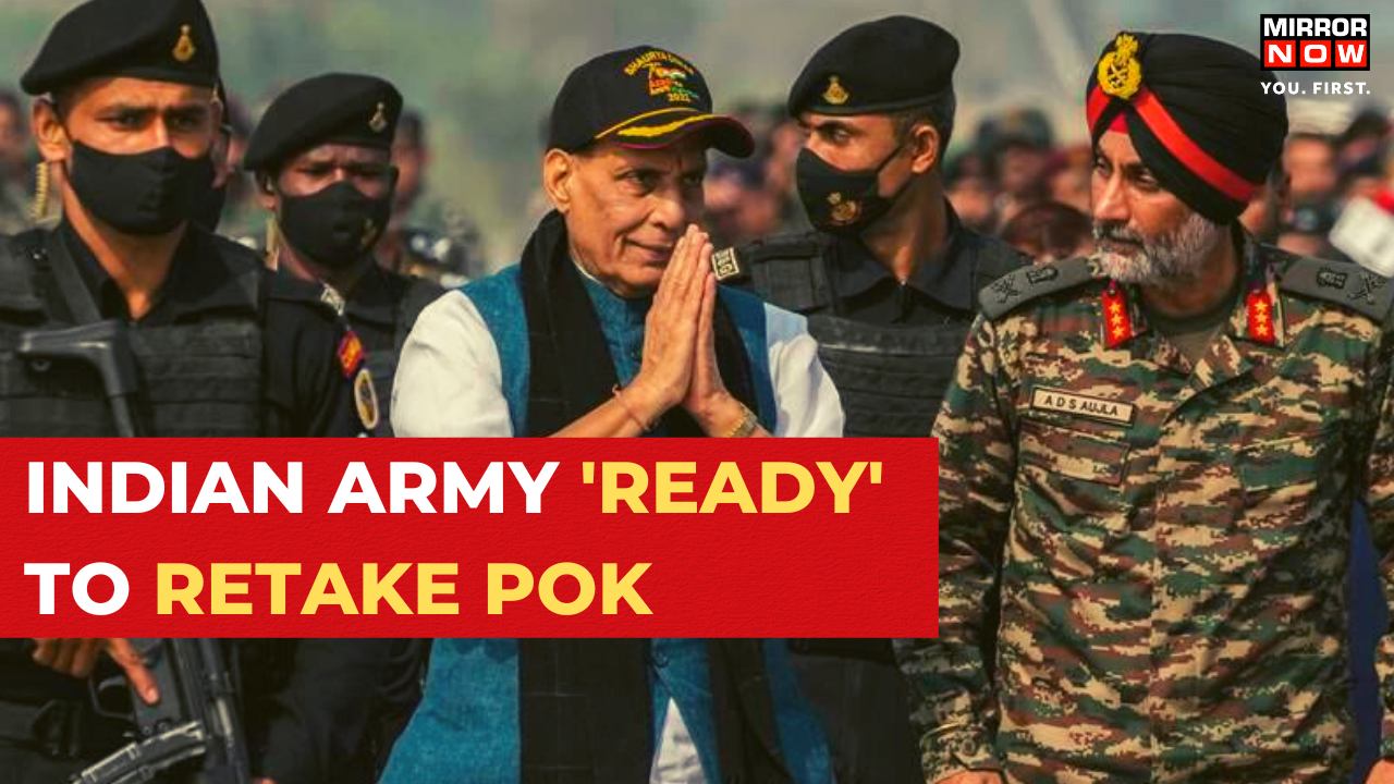 India Pakistan POK | 'There will no looking back if...' | Indian Army ...