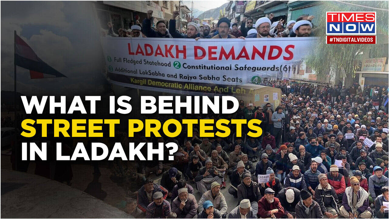 Street Protests To Press Statehood, Special Status Demands As Ladakh ...