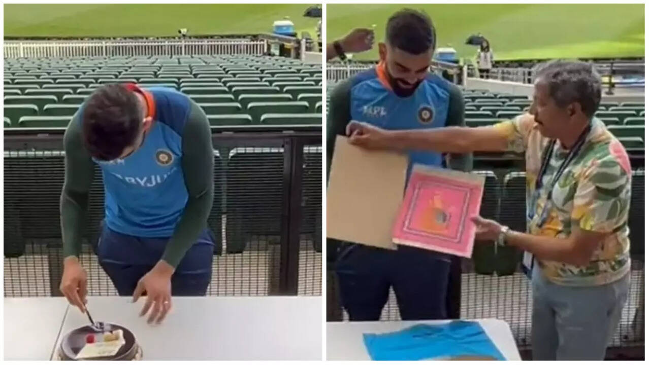 I want to lift one cake, which is next week: Virat Kohli celebrates ...