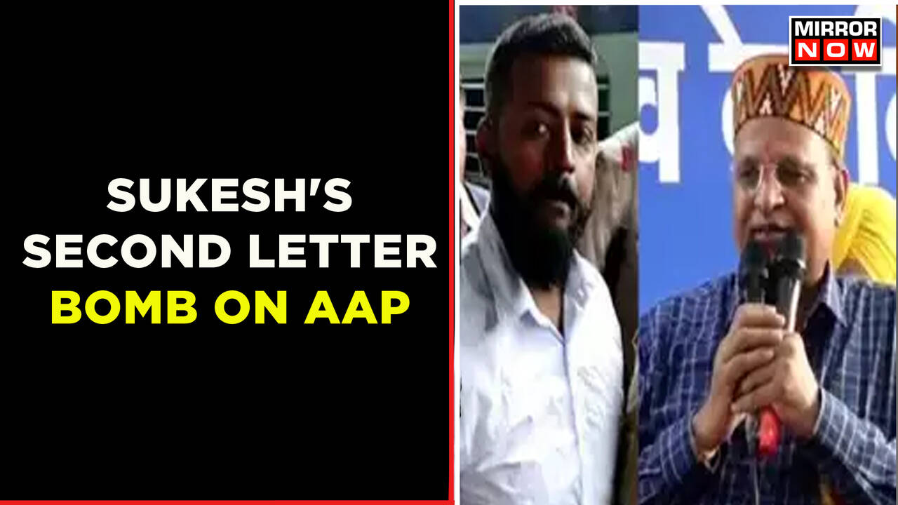 Conman Sukesh Writes Letter To AAP, Asks 'Why Such Hefty Was Charged ...