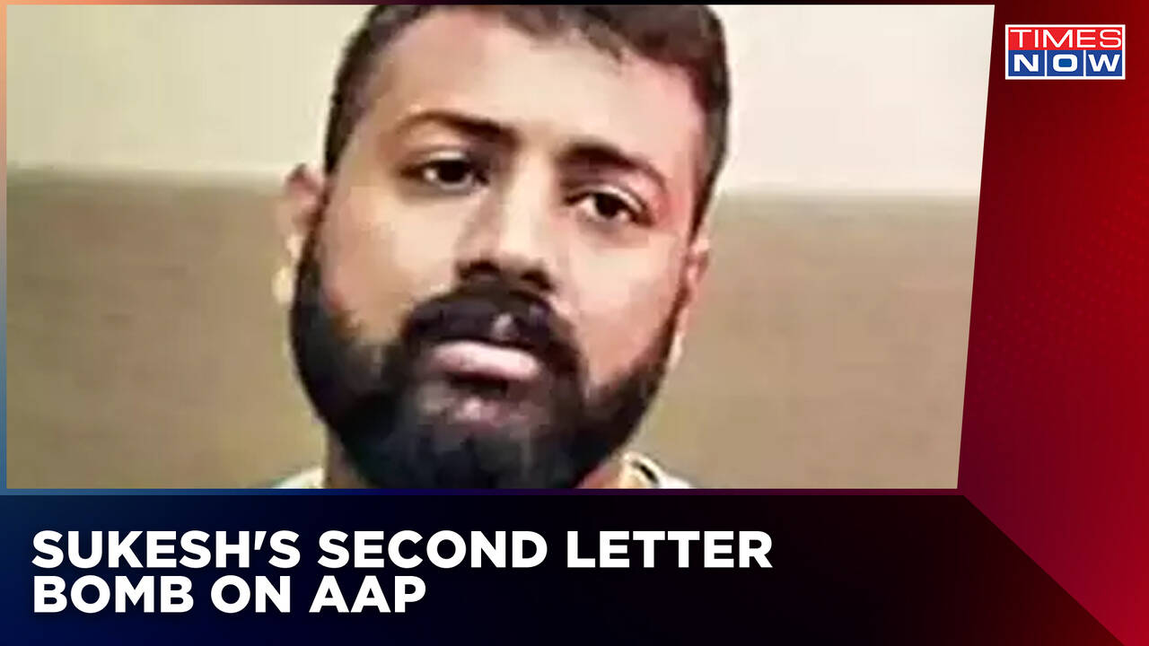 Conman Sukesh Pens Letter From Tihar, Calls AAP A Biggest Thug ...